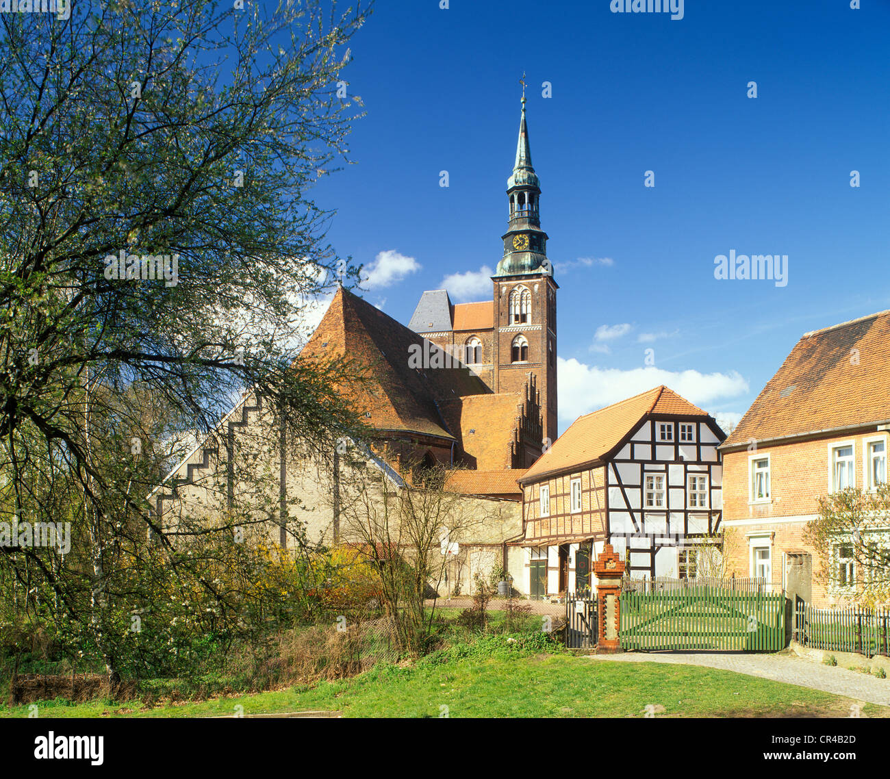 St. Stephen's Church, Tangermuende, Saxony-Anhalt, Germany, Europe ...