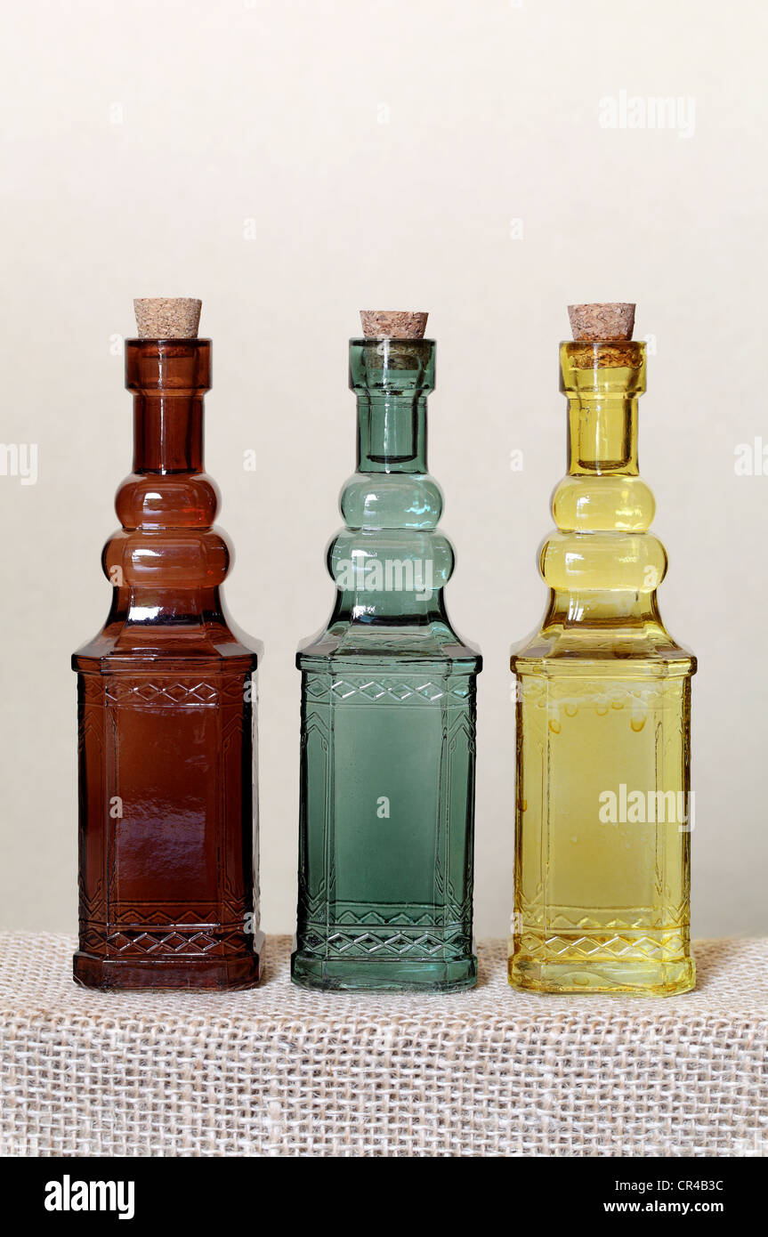 Glass Vinegar Bottle