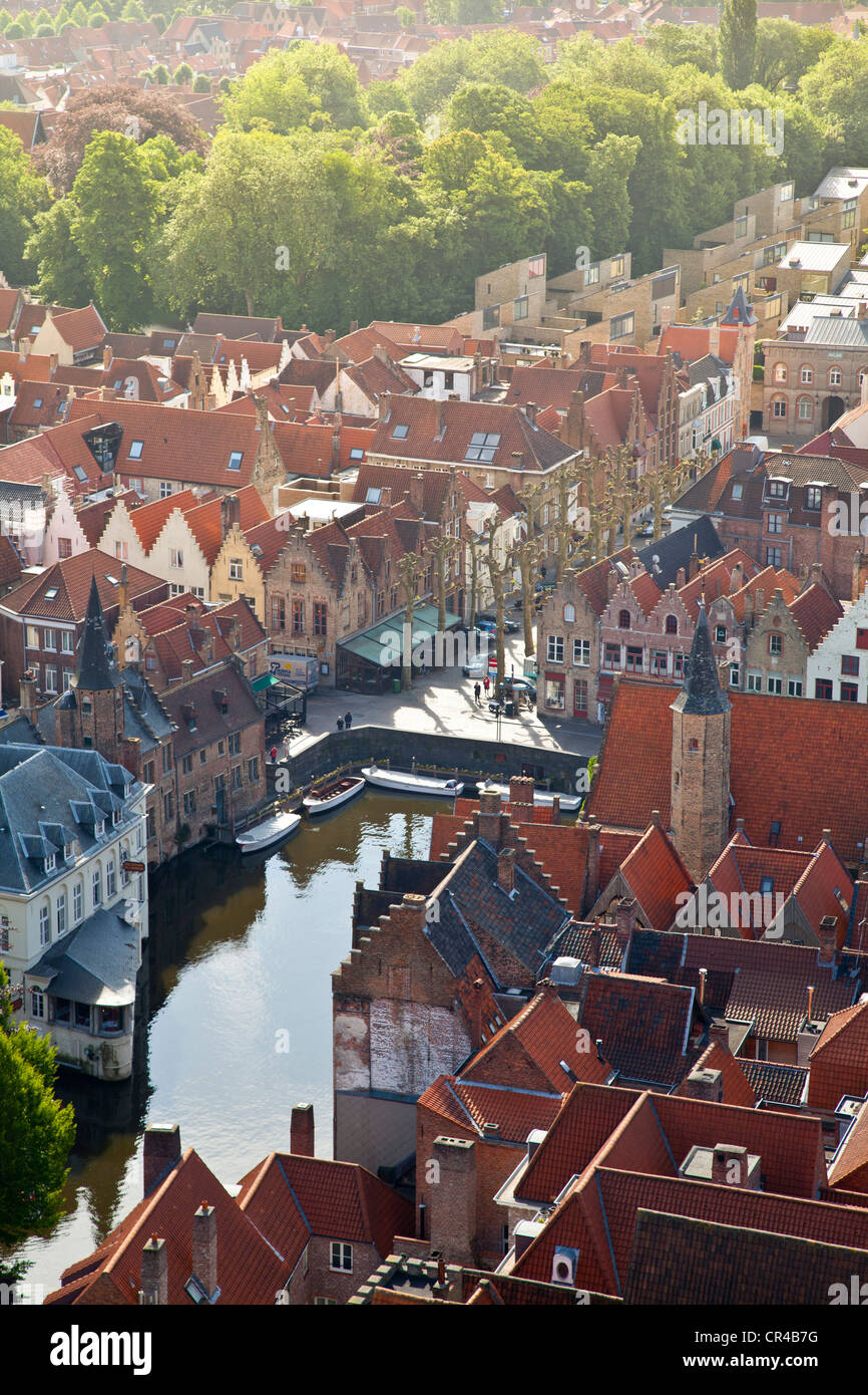 Bruges birds eye view hi-res stock photography and images - Alamy