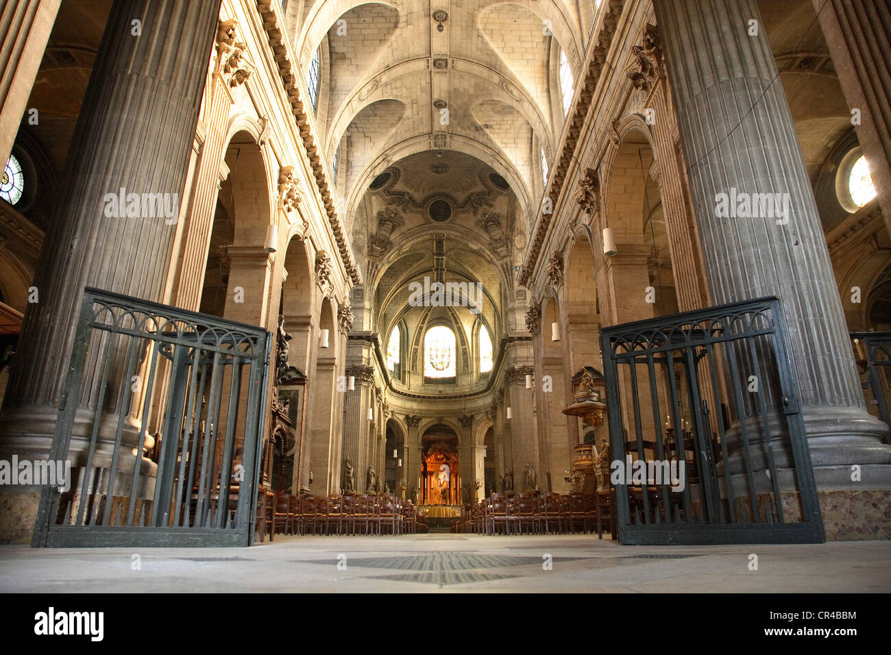 France, Paris, Saint Sulpice Church Stock Photo - Alamy