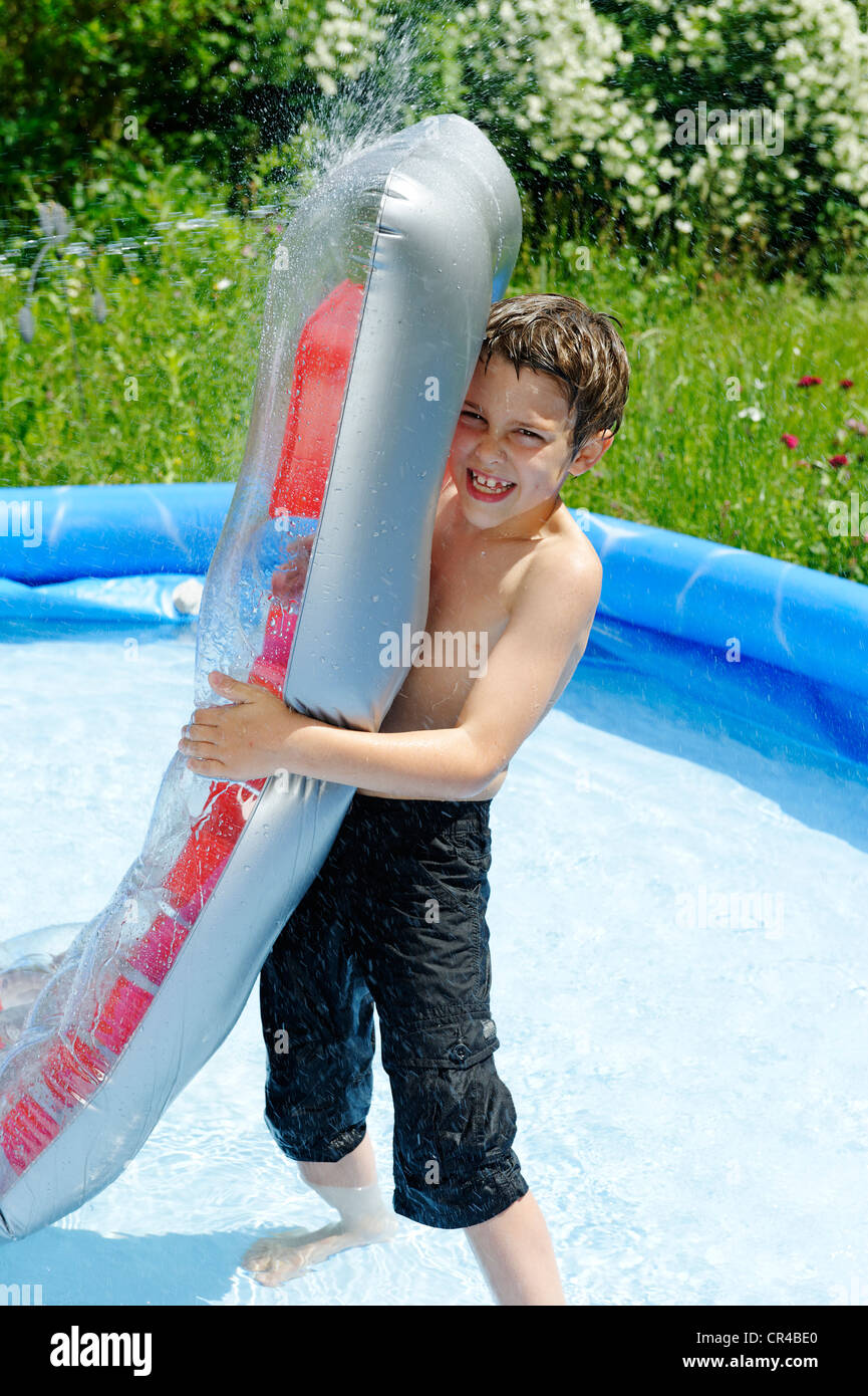 Lilo And In Pool High Resolution Stock Photography and Images - Alamy