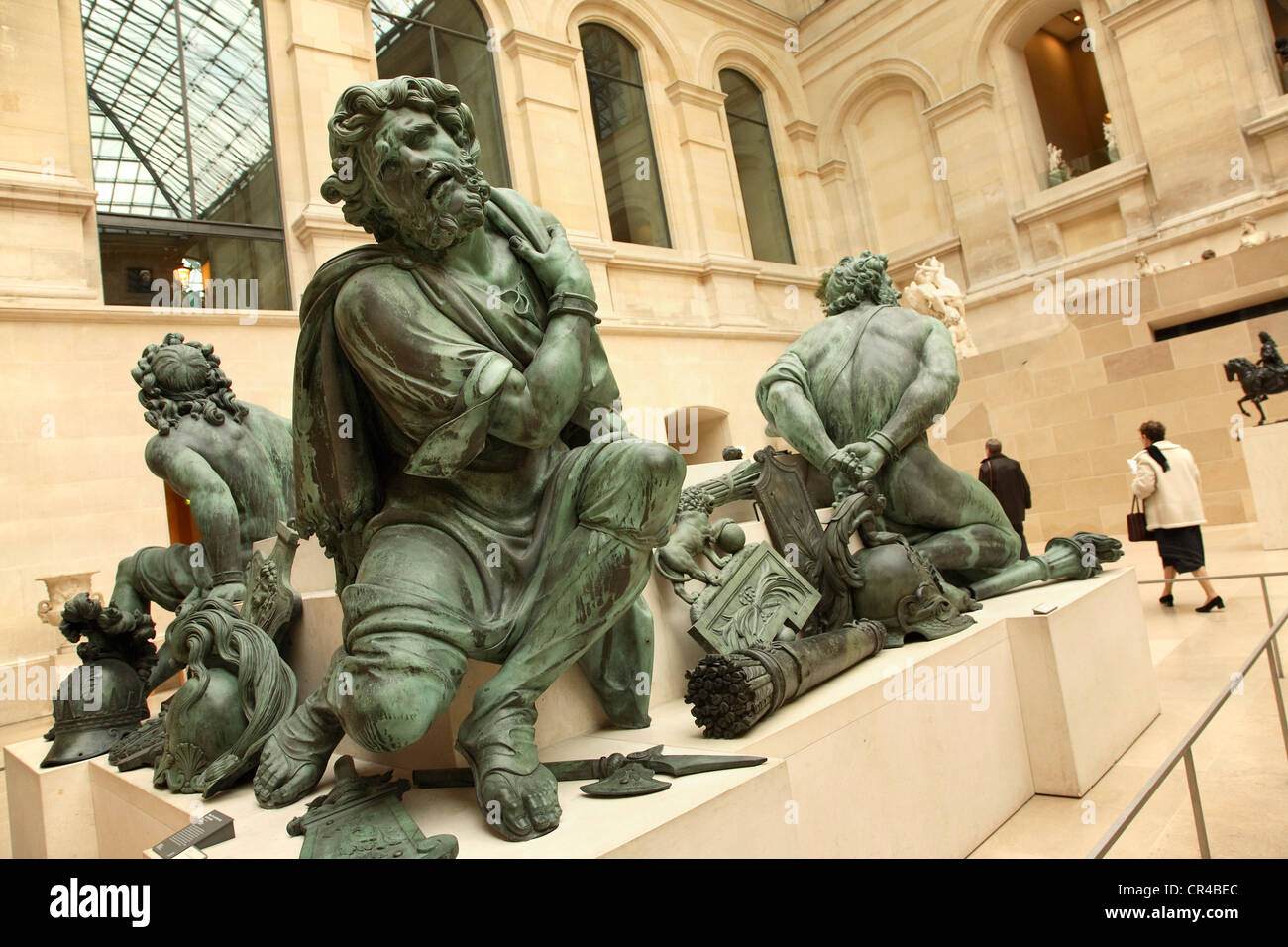 Paris louvre museum cour puget hi-res stock photography and images - Alamy