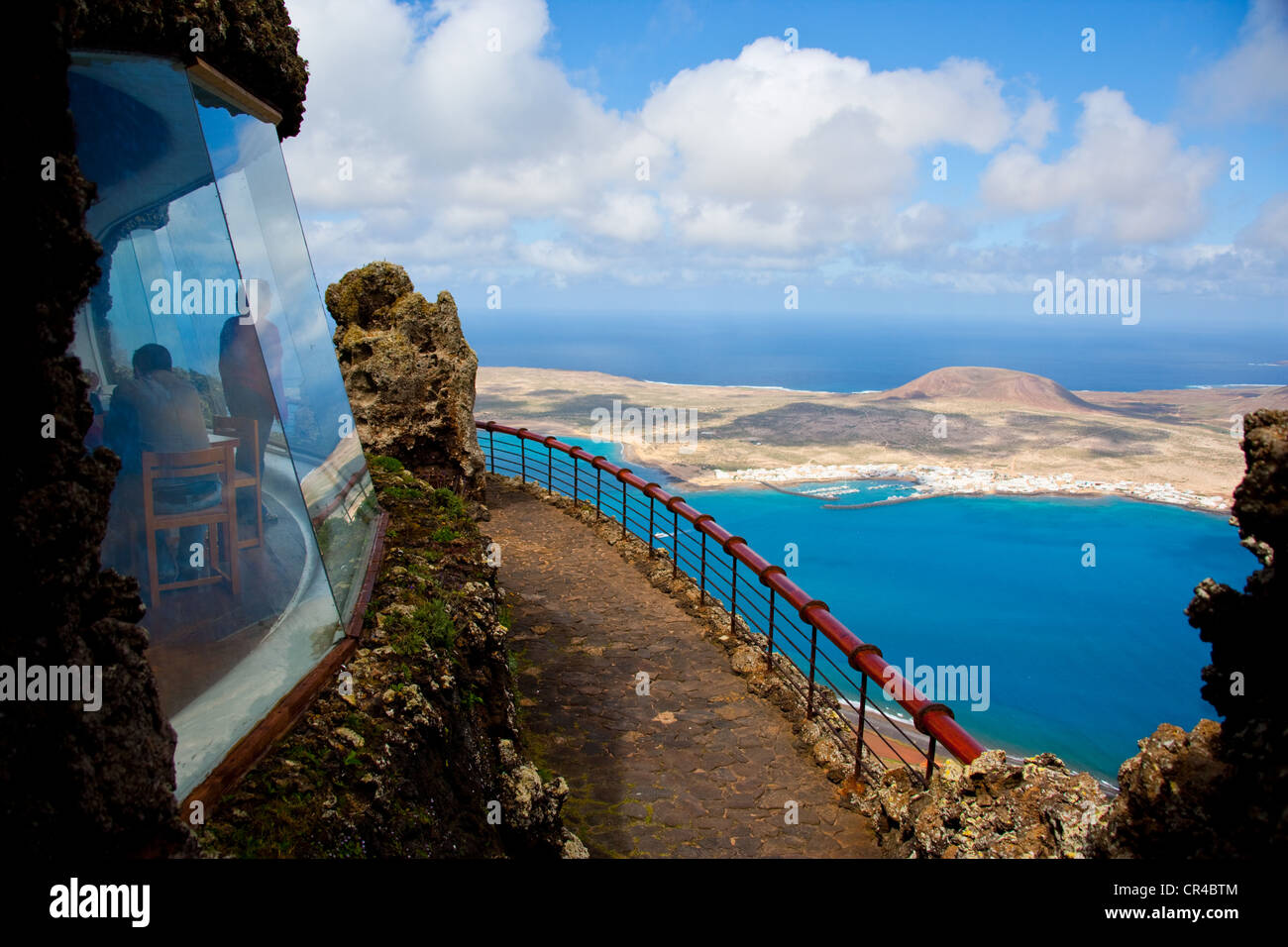 Mirador del Rio by Cesar Manrique in Lanzarote, Canary Islands, Spain ...
