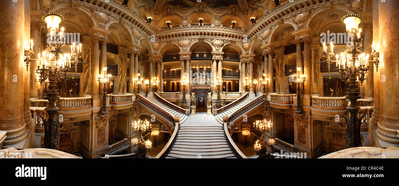 Paris Garnier Opera House Staircase