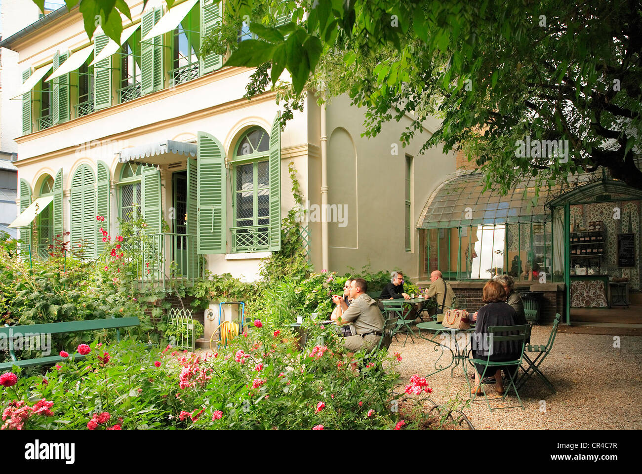 France, Paris, Scheffer Renan Mansion, Romantic Life Museum, tea room ...
