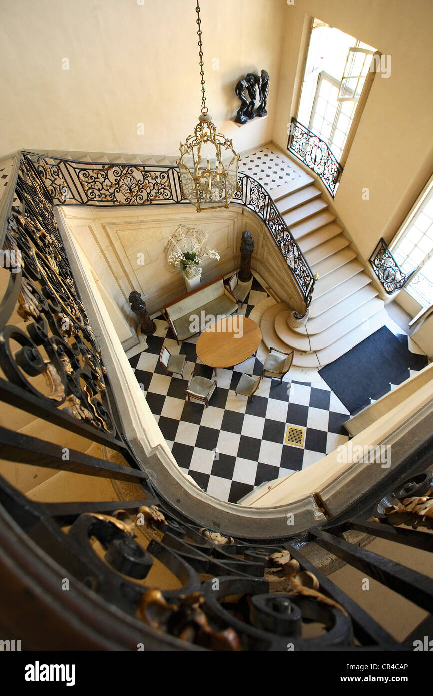 Museum rodin staircase hi-res stock photography and images - Alamy