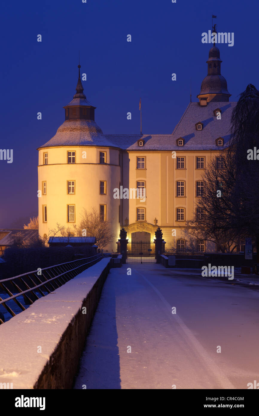 Langenburg Castle, Hohenlohe, Baden-Wuerttemberg, Germany, Europe Stock ...