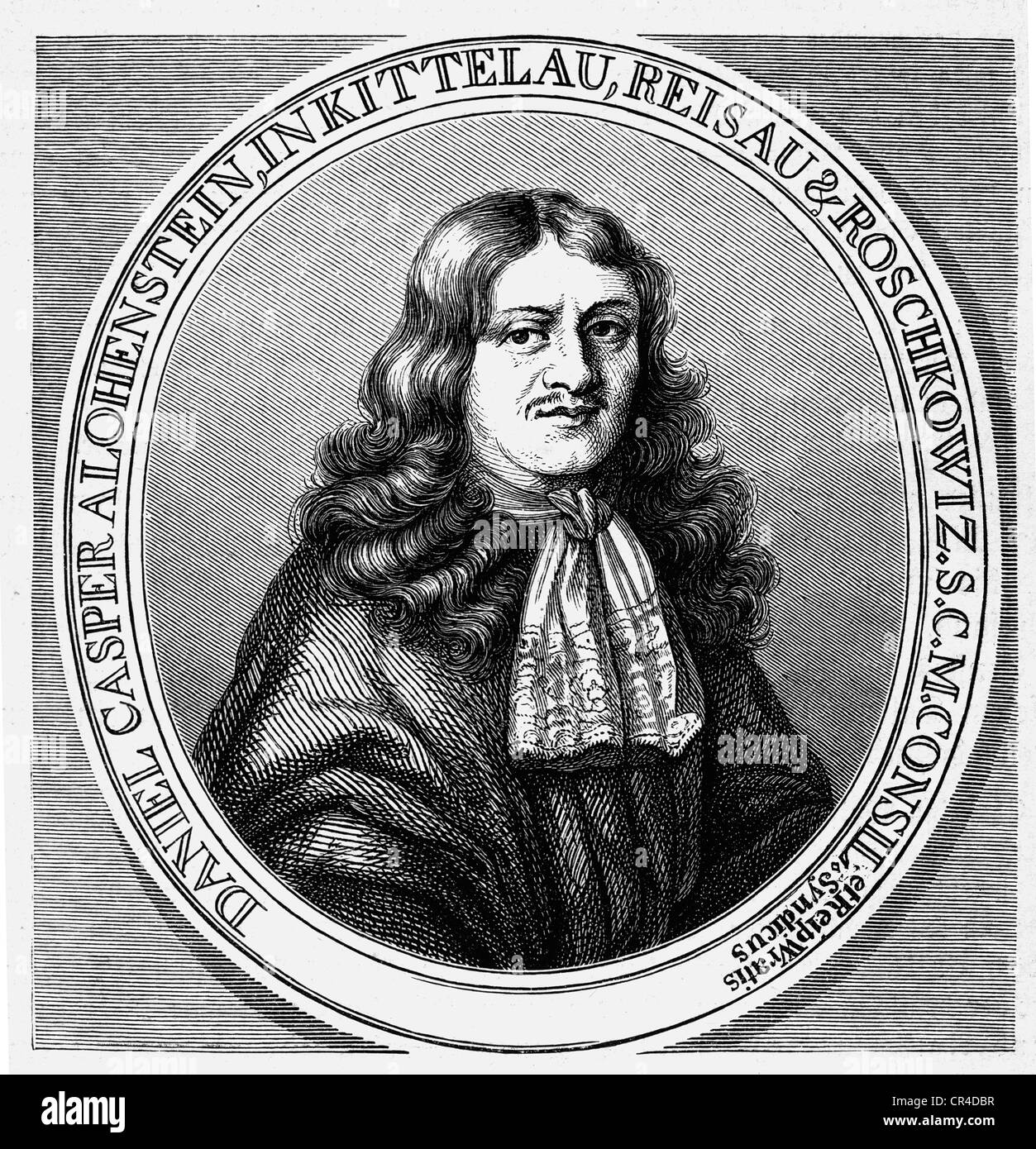 Daniel Casper von Lohenstein (1635-1683), jurist, dioelomat and poet ...