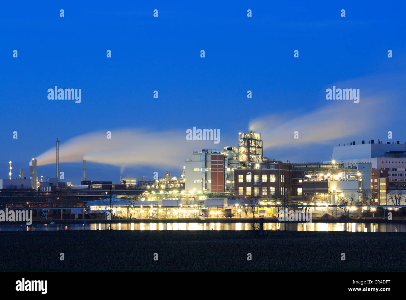 Site of BASF in Ludwigshafen am Rhein, Rhineland-Palatinate, Germany ...