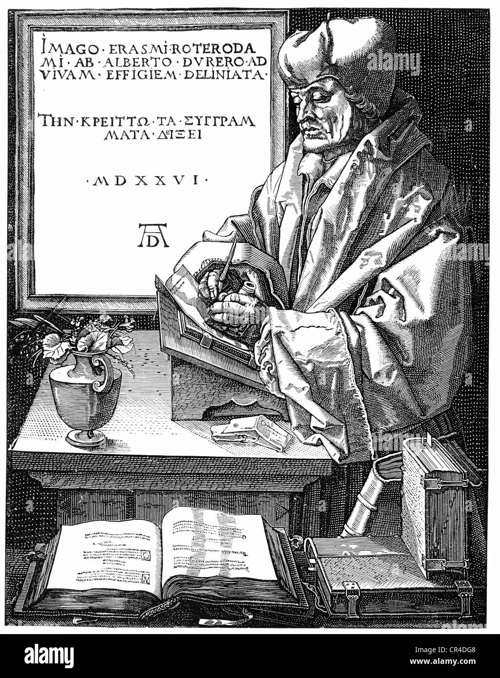 Erasmus of rotterdam 1469 1536 High Resolution Stock Photography and ...