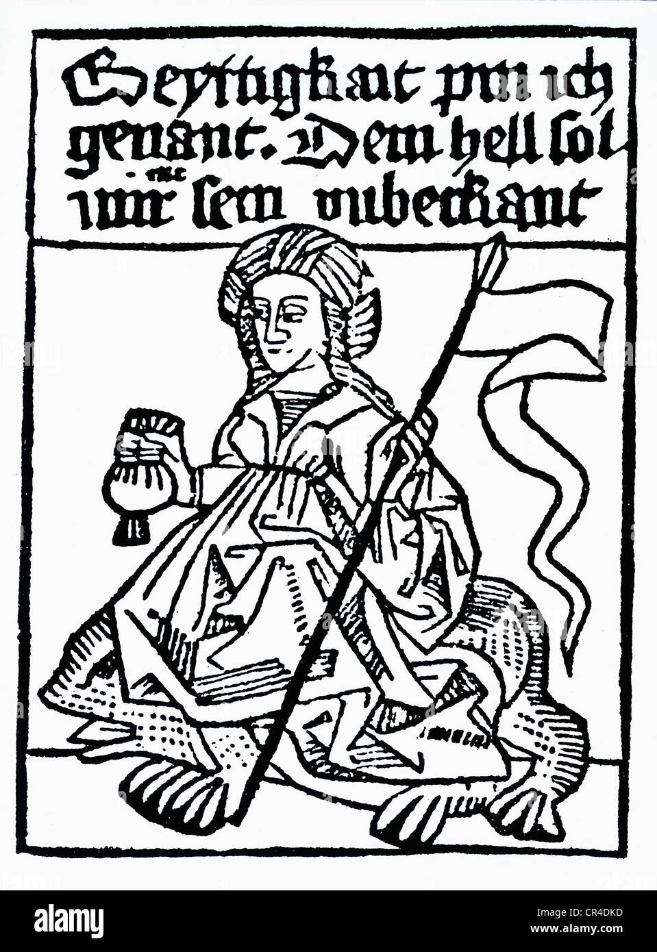 Avarice, allegoric image of the vices, gothic wood carving about 1480 ...