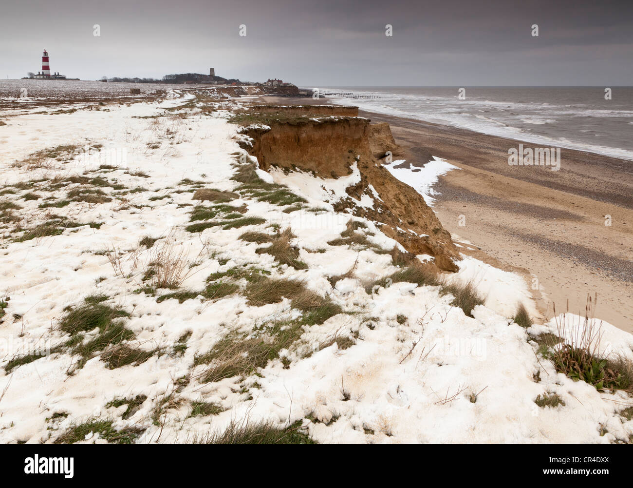 Happisburgh village in distance hi-res stock photography and images - Alamy
