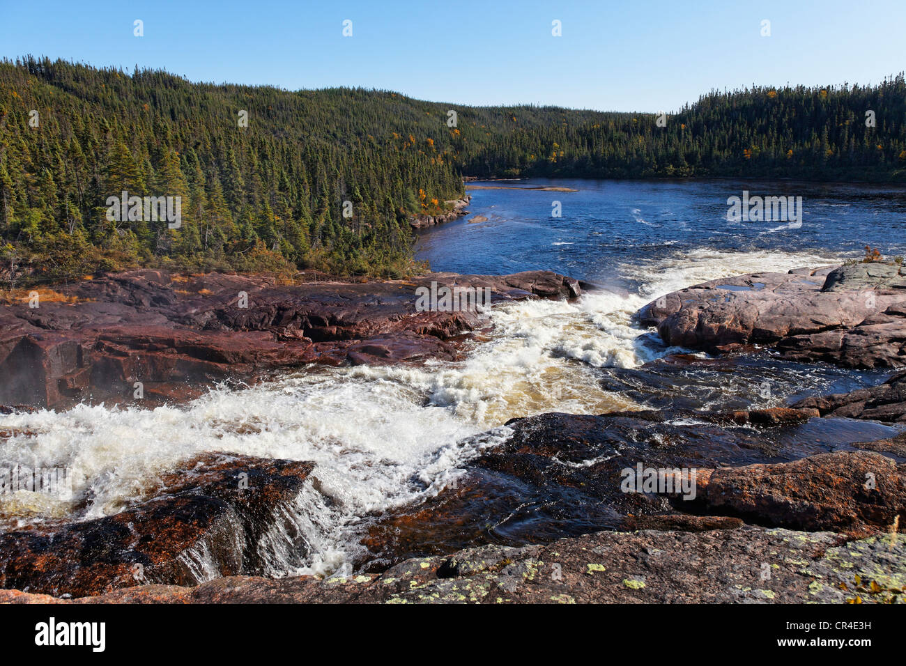 Manitou river, Duplessis region, Quebec, Canada Stock Photo - Alamy