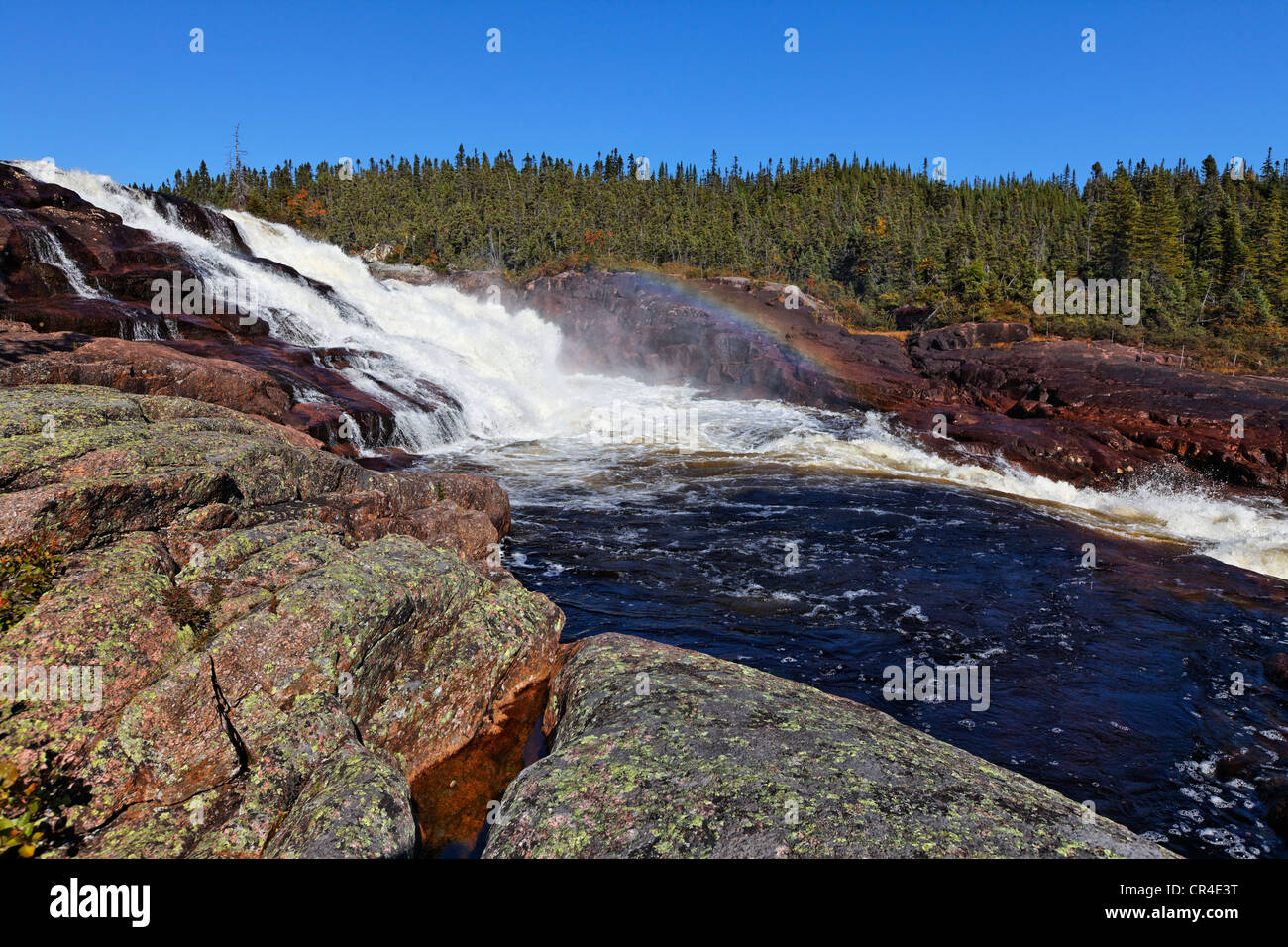 Manitou river, Duplessis district, Quebec, Canada Stock Photo - Alamy