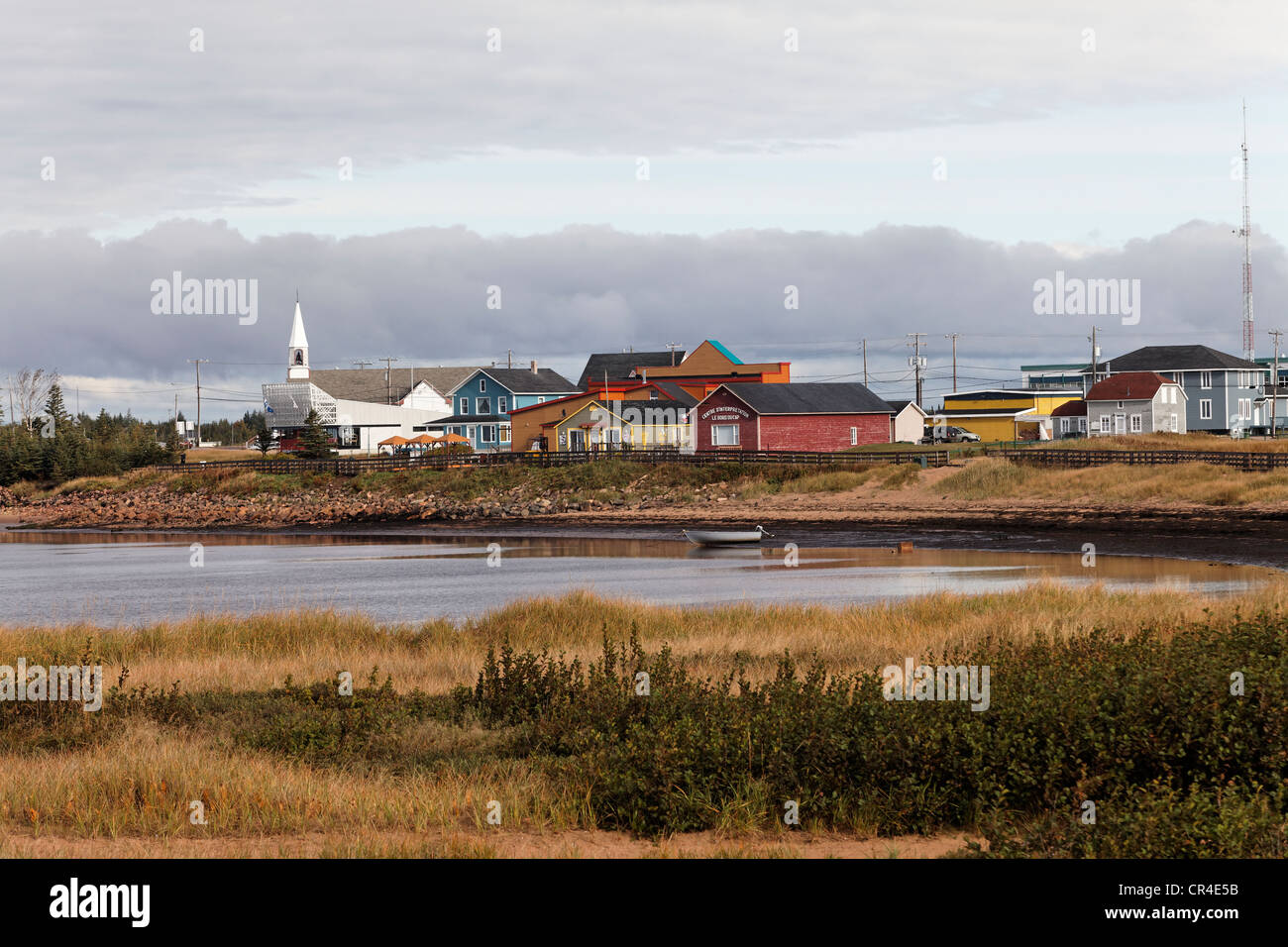 Village of Natashquan, Duplessis district, Quebec, Canada Stock Photo ...