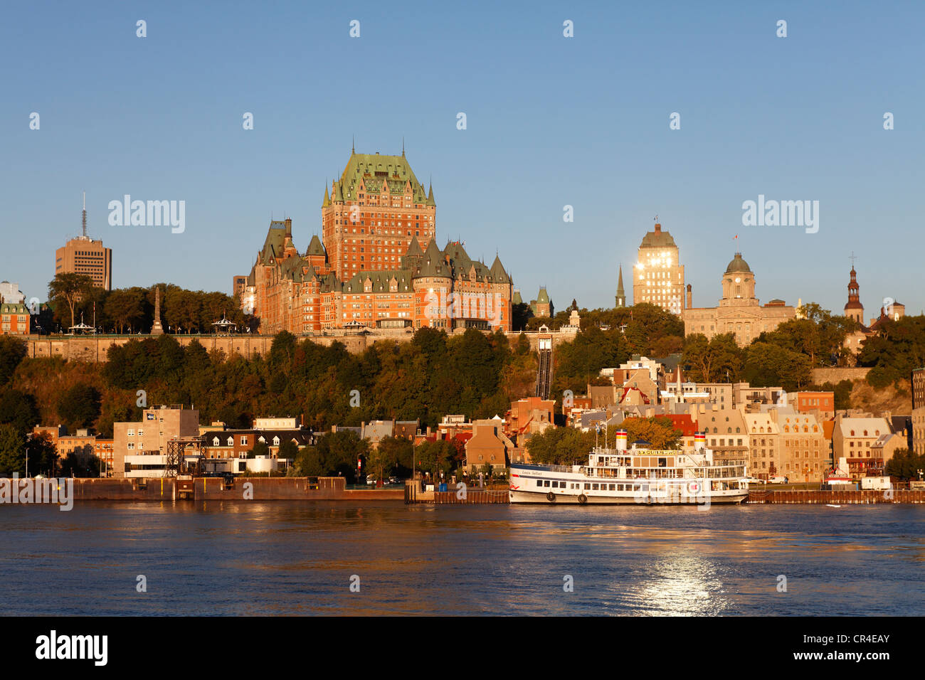St. Lawrence River, Quebec City, UNESCO World Heritage Site, Quebec ...