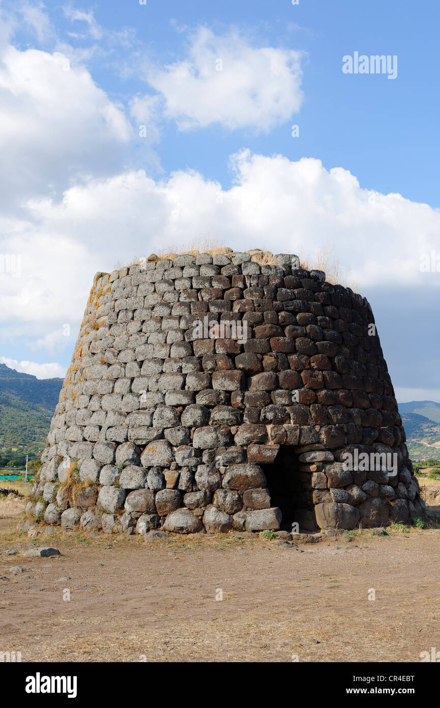 Nuraghe Santa Sabina near Silanus, Sardinia, Italy, Europe Stock Photo ...