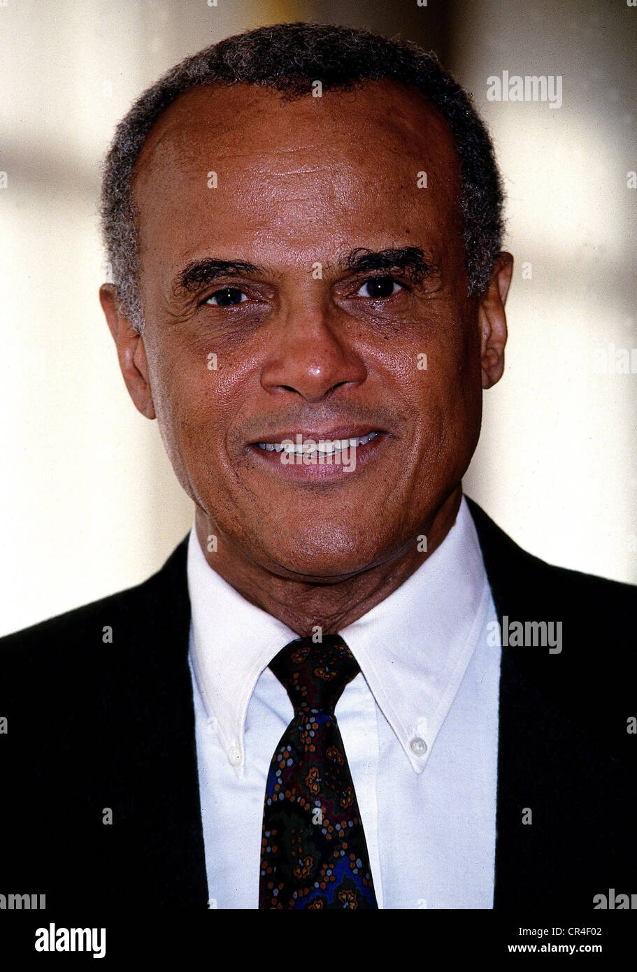 Belafonte, Harold G. "Harry", * 1.3.1927, US singer, actor, portrait ...