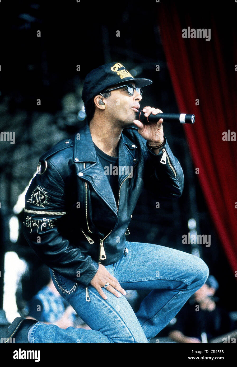 Secada, Jon, * 4.10.1962, Cuban singer, musician, on stage, circa 1992 ...