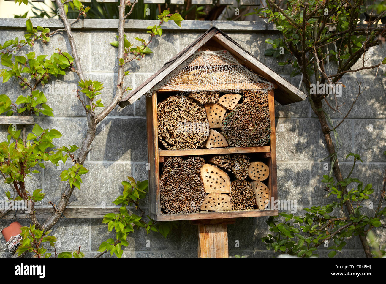 Insect hotel hi-res stock photography and images - Alamy