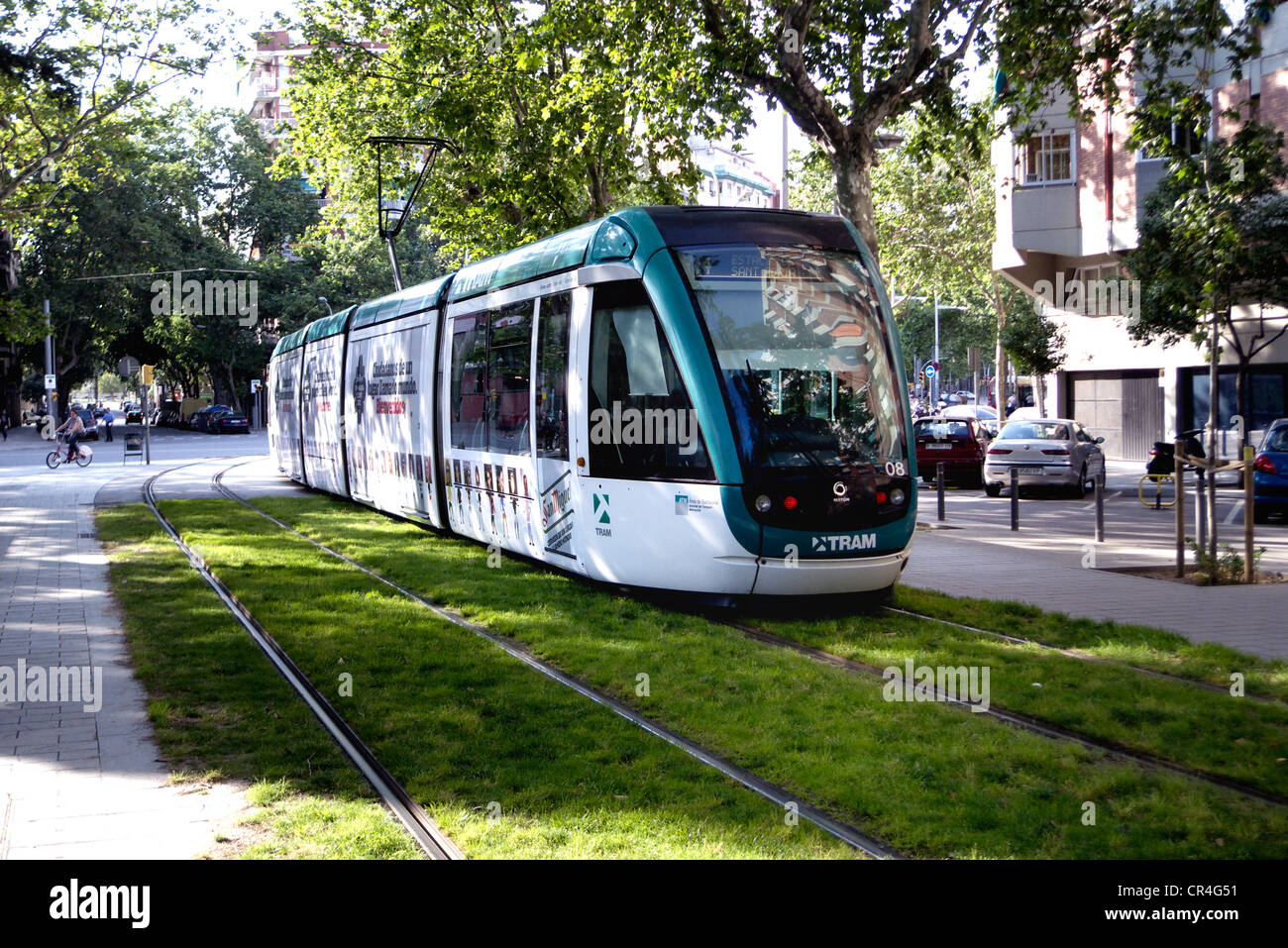 Tram grass hi-res stock photography and images - Alamy