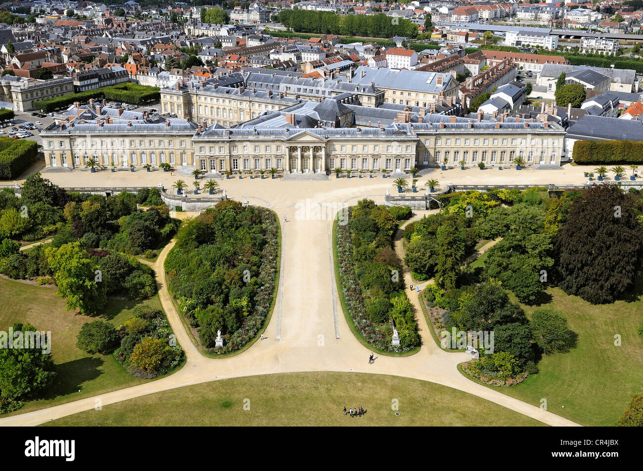 France, Oise, Compiegne, the castle (aerial view Stock Photo - Alamy