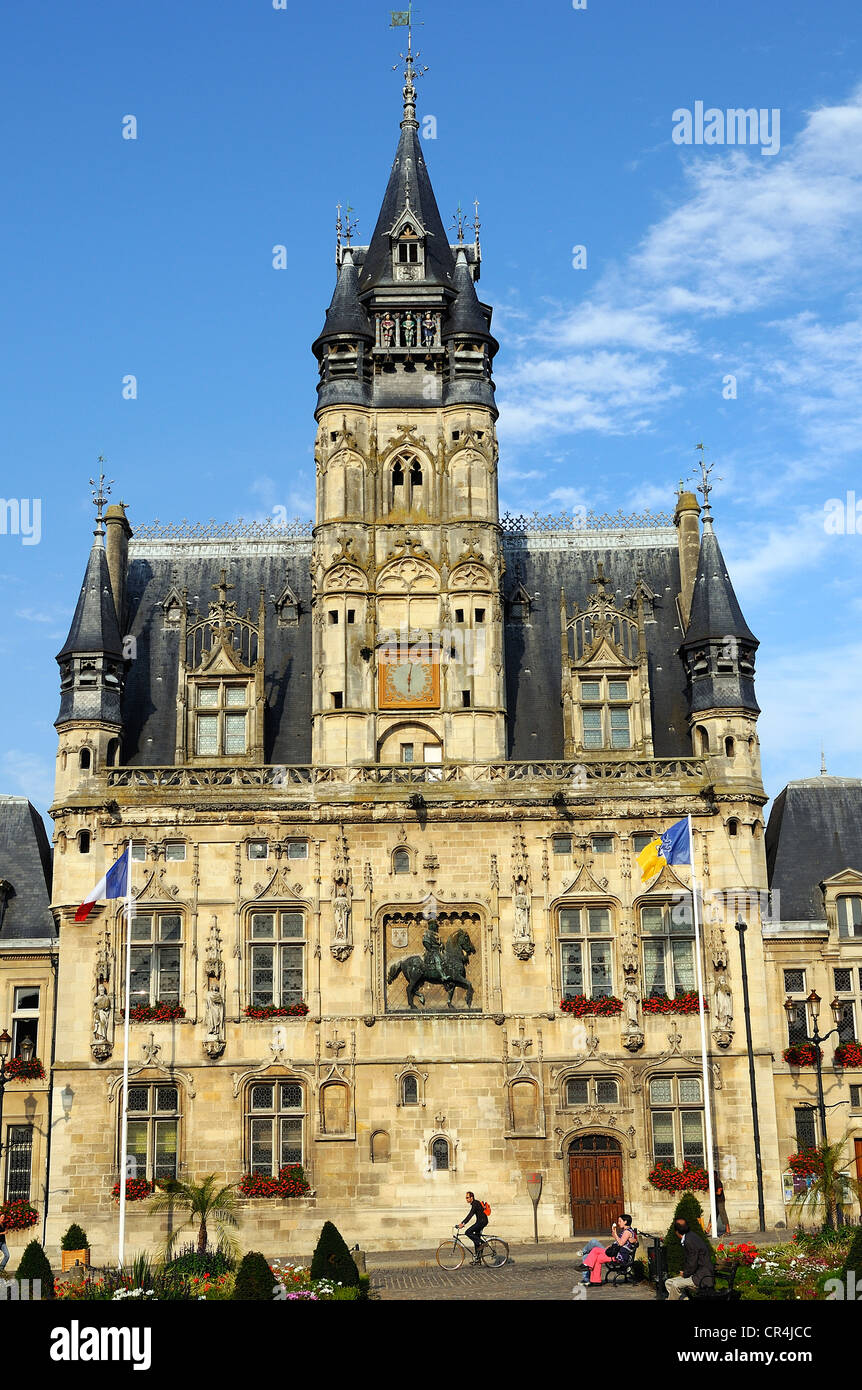 Town hall of compiegne hi-res stock photography and images - Alamy