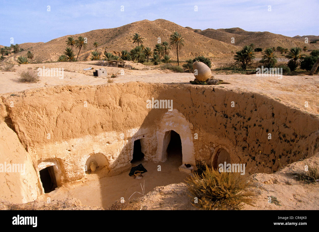 Tunisia, Gabes Governorate, region of Djebel Dahar Mountain range ...