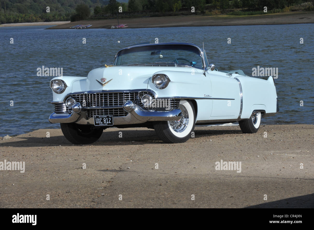 1954 Cadillac convertible classic American car Stock Photo - Alamy