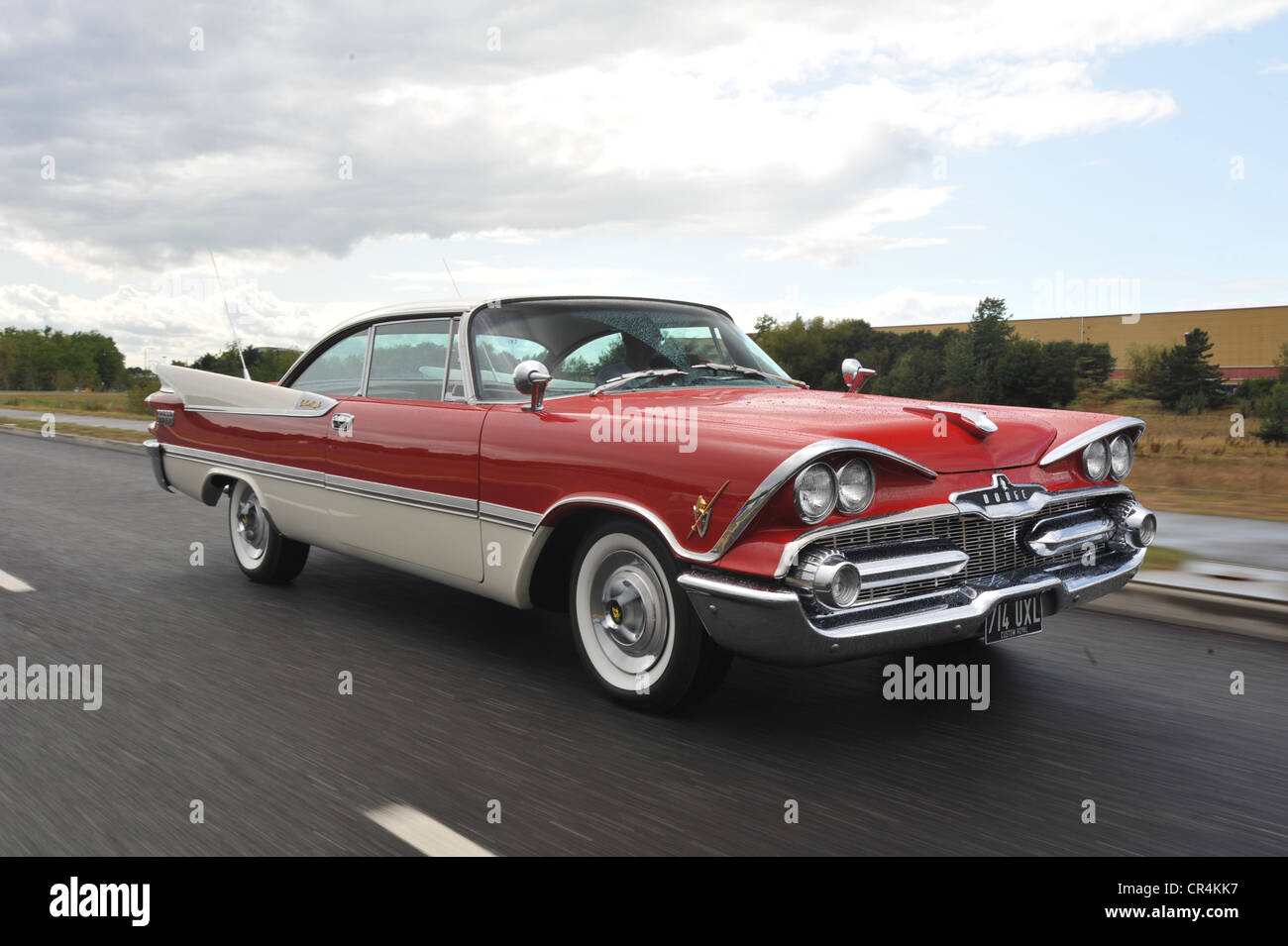 1957 Dodge Custom Royal - American classic car fins and chrome in a ...