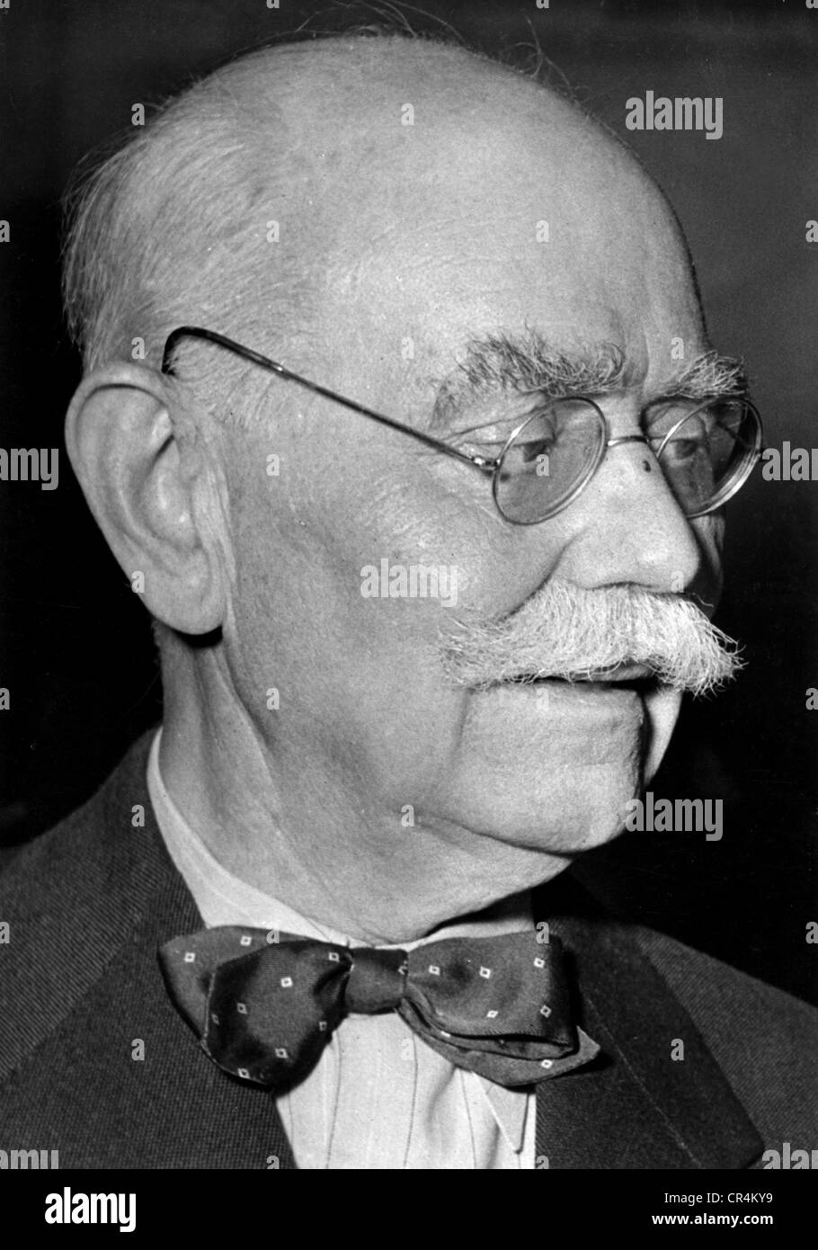 Haas, Joseph, 19.3.1879 - 30.3.1960, German composer, portrait, 1950s ...