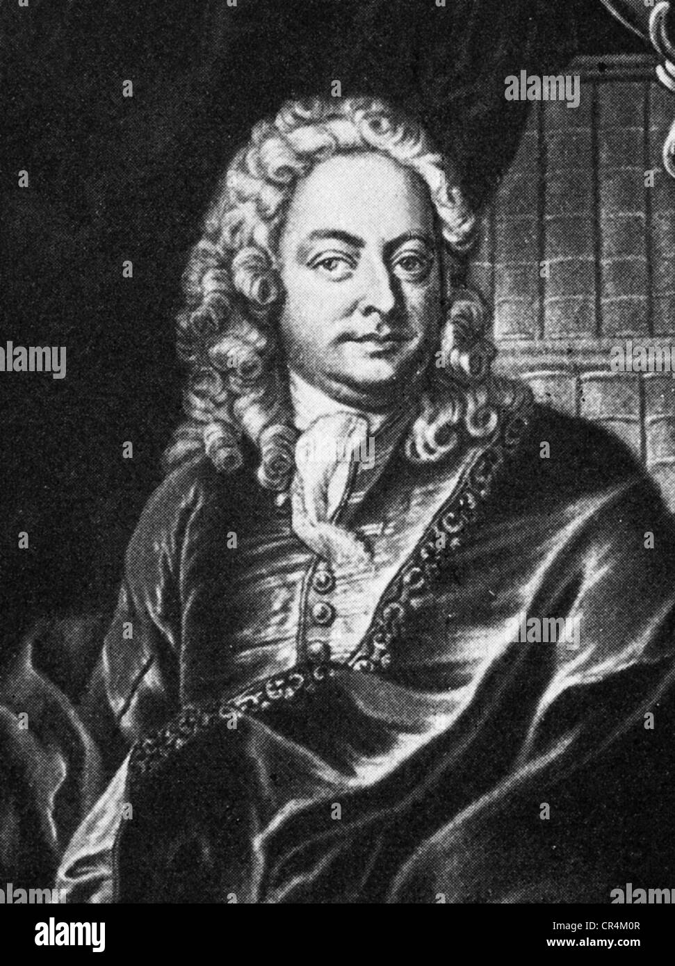 Mattheson 1681 1764 german composer music hi-res stock photography and ...