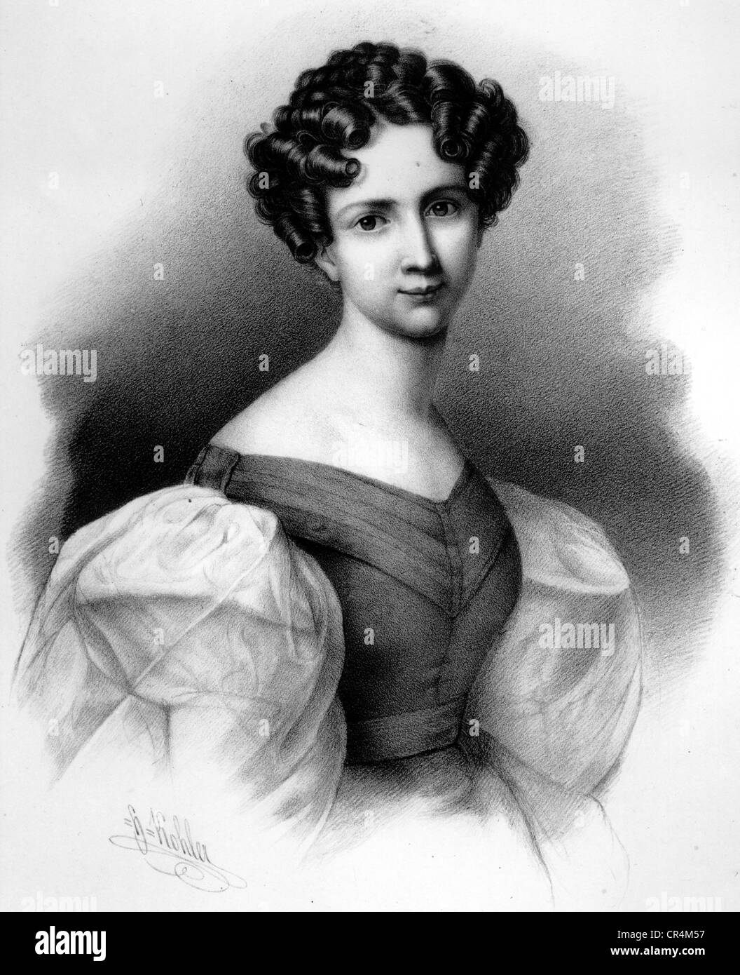 Maria Anna of Bavaria, 27.1.1805 - 13.9.1877, Queen consort of Saxony ...