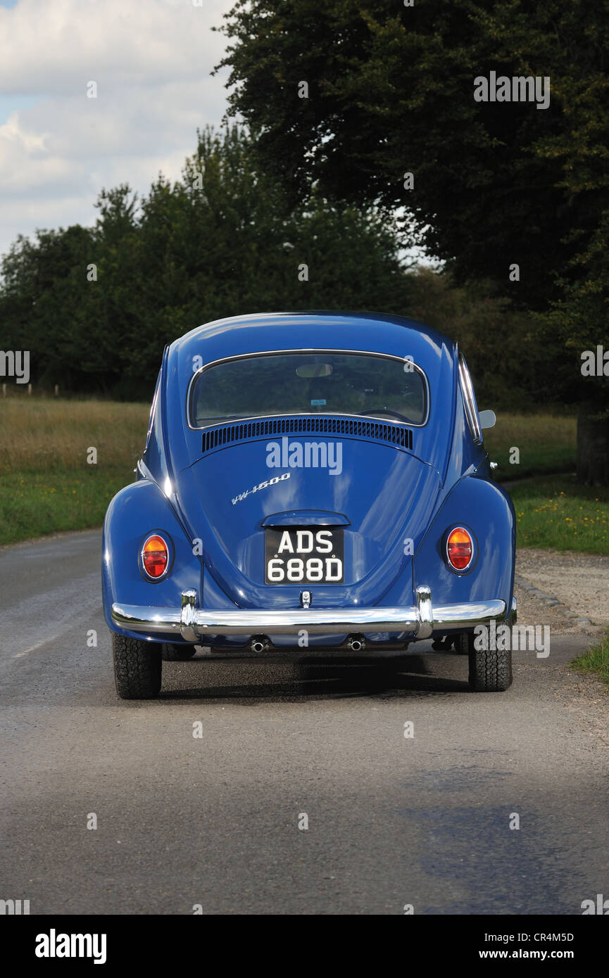 1966 VW Volkswagen Beetle classic stock air cooled bug Stock Photo - Alamy