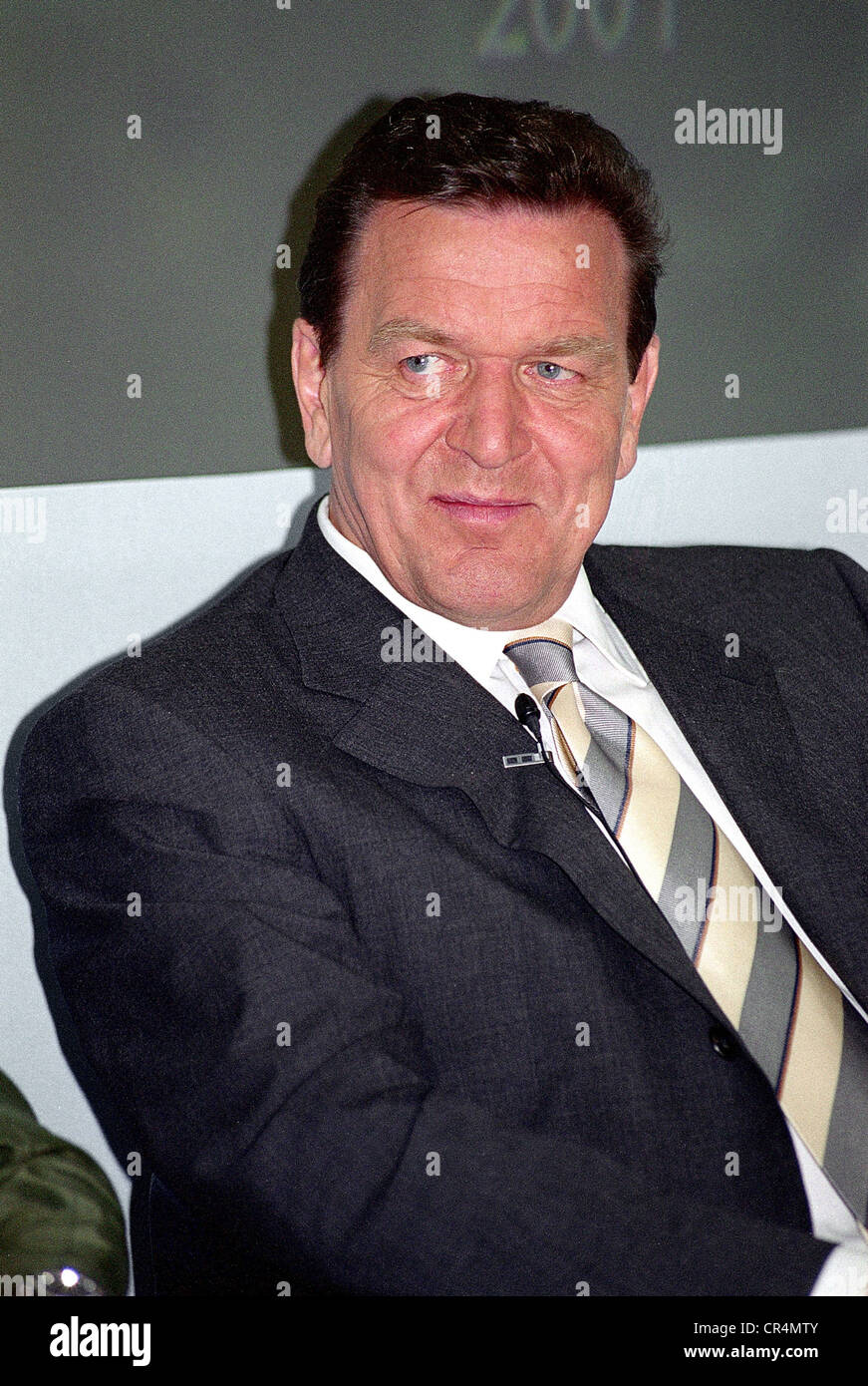 Germany chancellor gerhard schroder hi-res stock photography and images ...