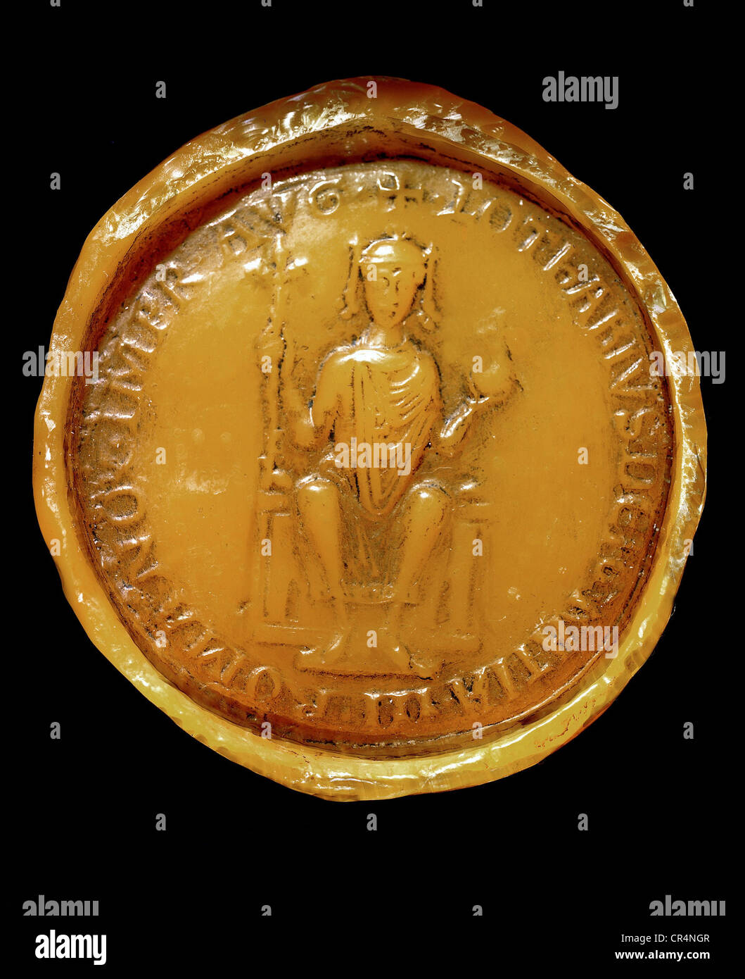 Lothair III von Supplinburg, 1075 - 4.12.1137, Holy Roman emperor since ...