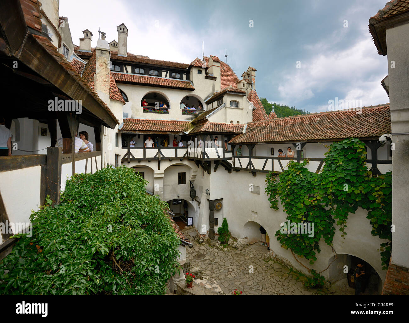 Bran castle exterior view hi-res stock photography and images - Alamy