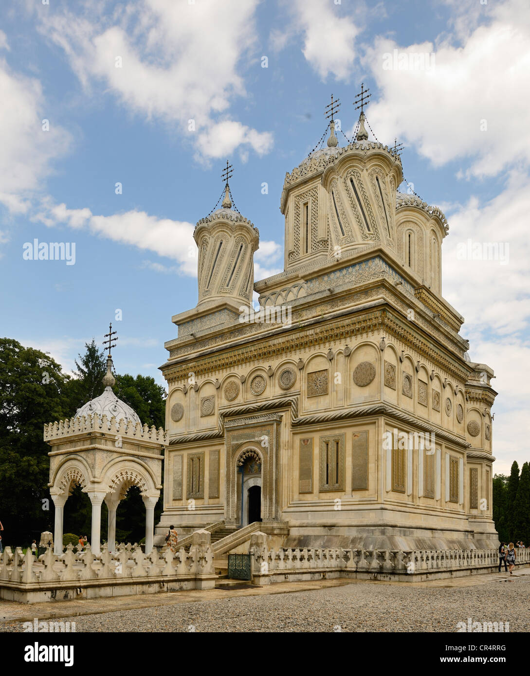 Episcopal church or abbey, Bisterica Manastiri, Curtea de Arges ...