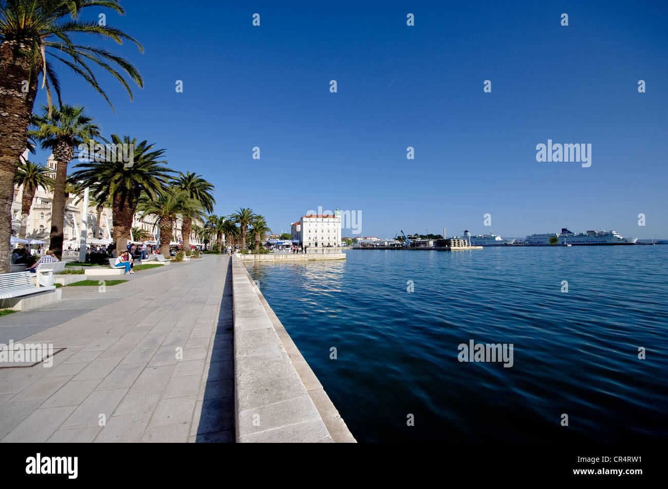 Split Croatia adriatic sea Stock Photo - Alamy