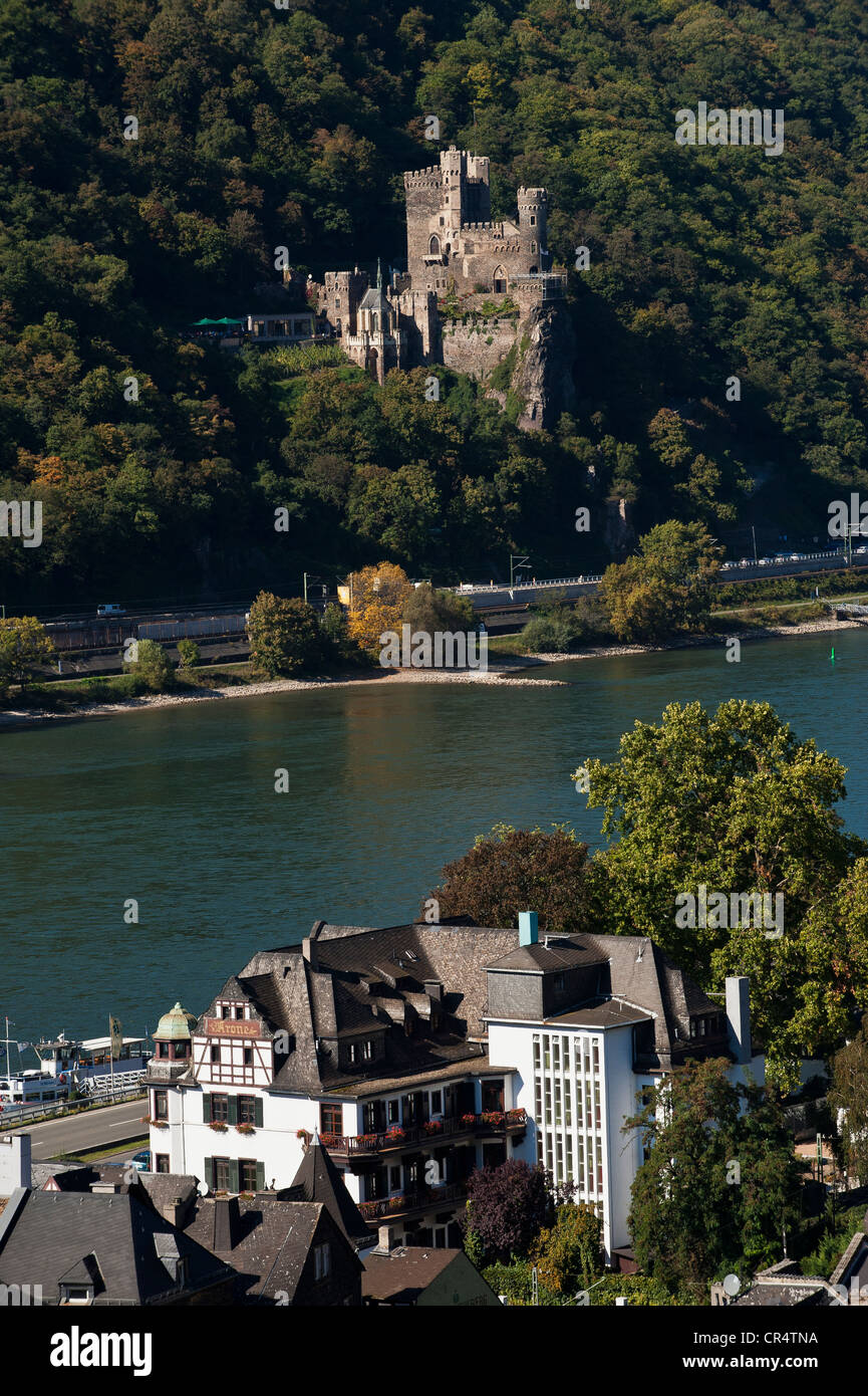 Rheinstein castle hi-res stock photography and images - Alamy