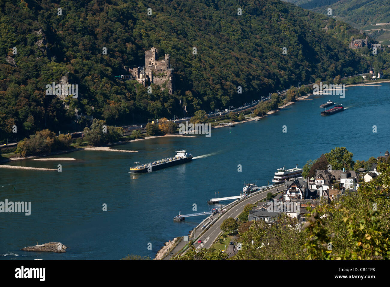 Rheinstein castle hi-res stock photography and images - Alamy