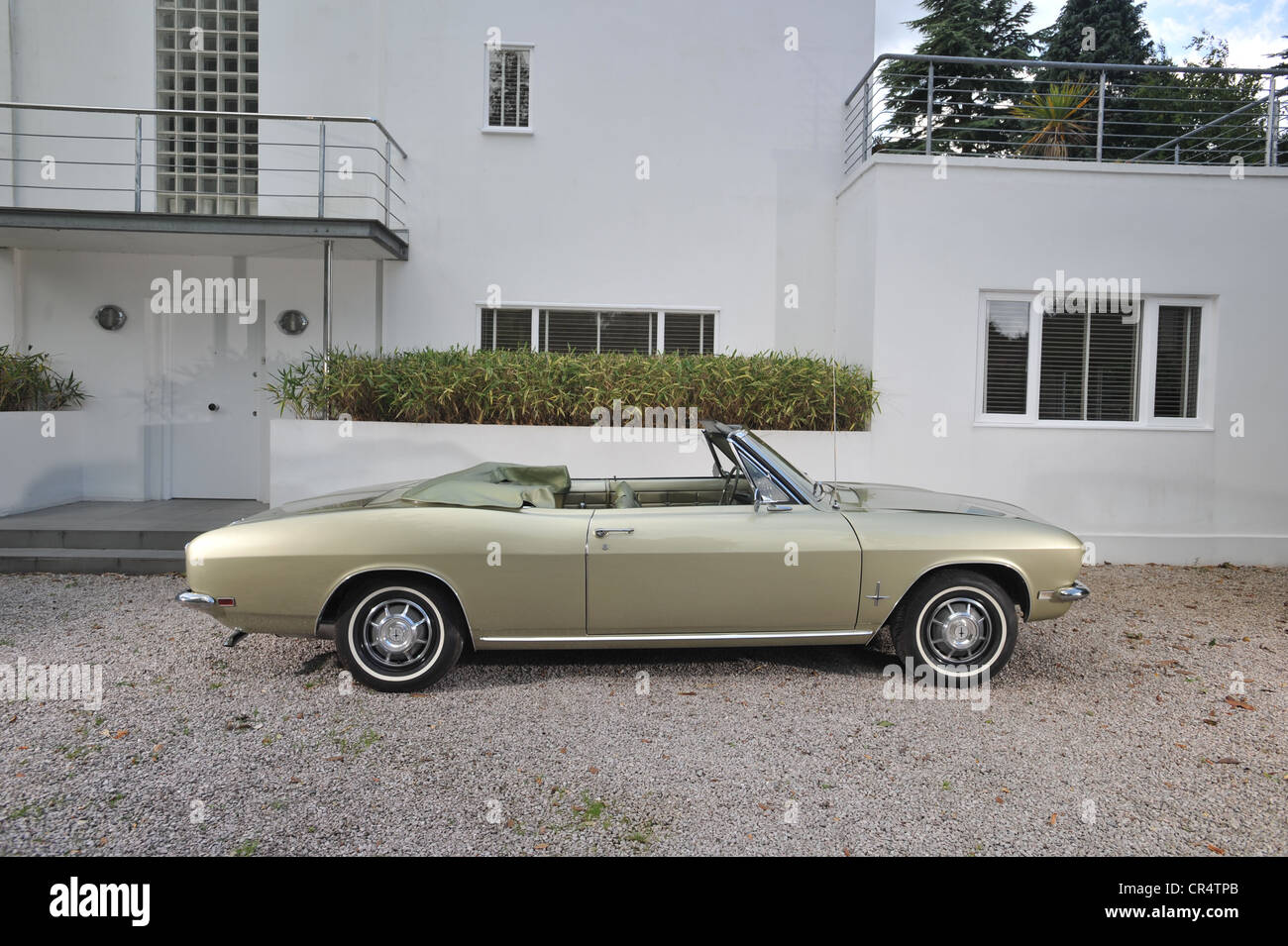 Chevrolet Corvair convertible classic American rear engine car Stock ...
