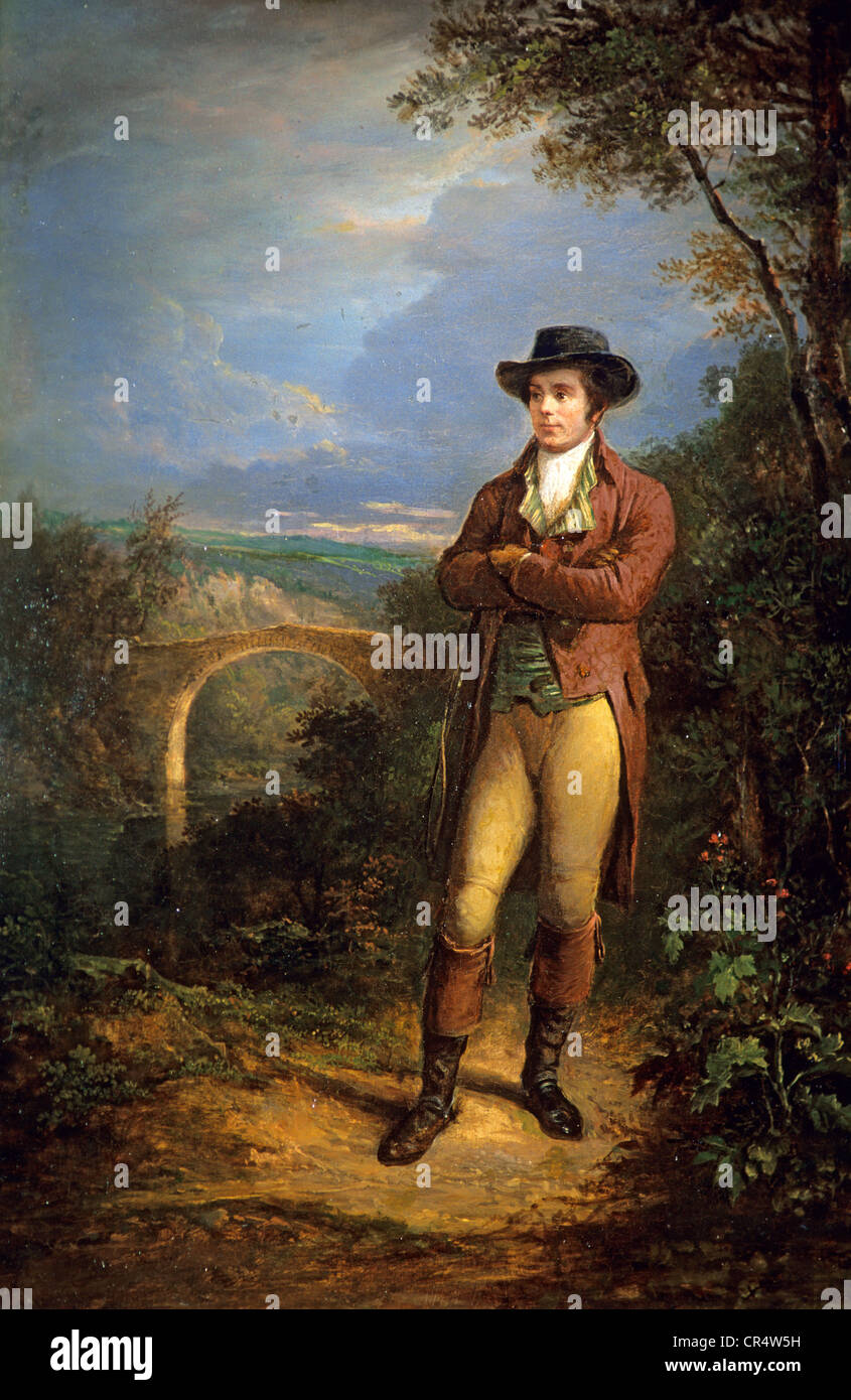 Robert burns painting hi-res stock photography and images - Alamy