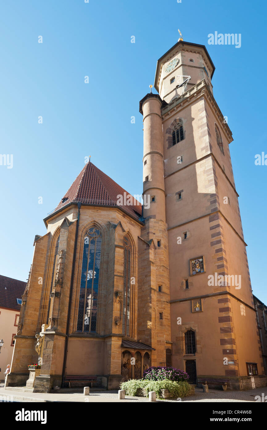 St. Bartholomaeus, St. Bartholomew church, Volkach, Lower Franconia ...