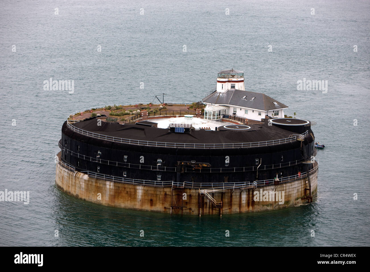 United Kingdom, Wight Island, Solent, No Man's Land Fort was built ...