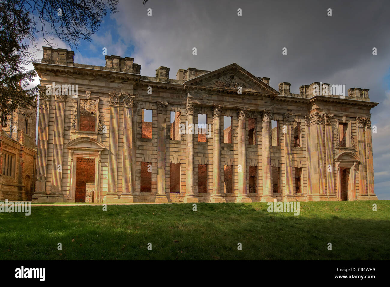 Sutton Scarsdale Hall Stock Photo - Alamy