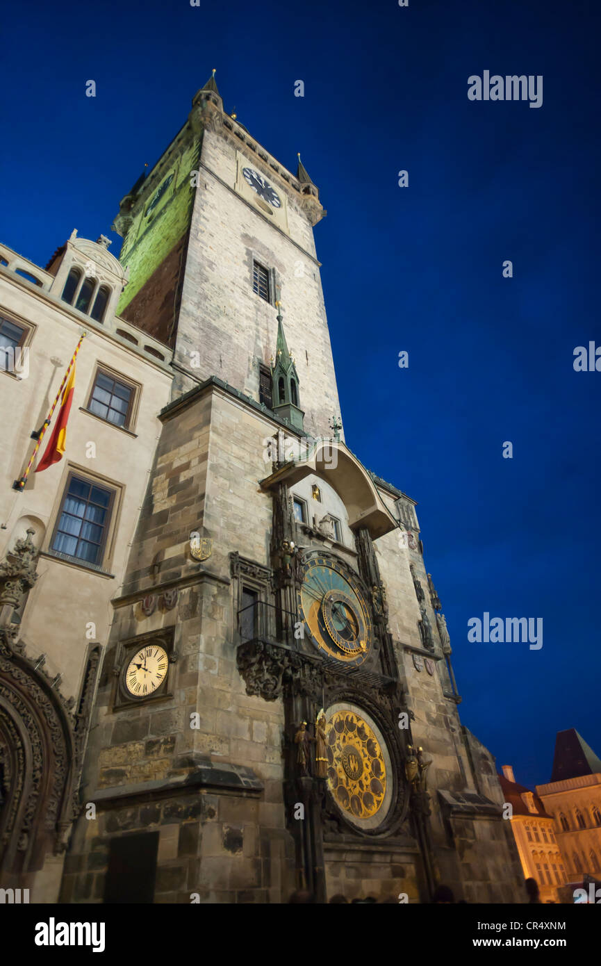 The prague clock tower hi-res stock photography and images - Alamy