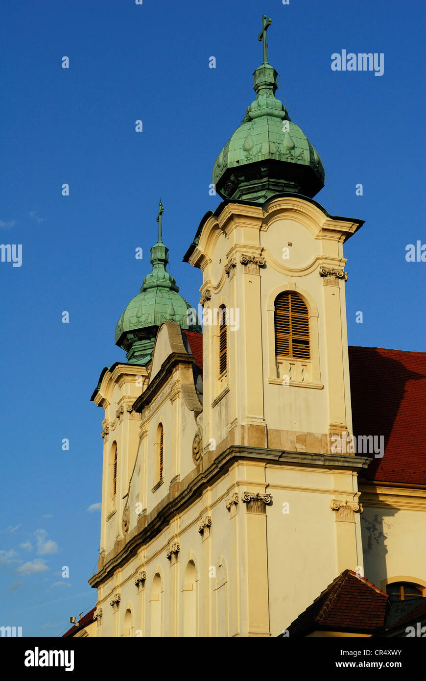 Hungary, Southern Transdanubia, Baranya County, Pecs, baroque Church of ...