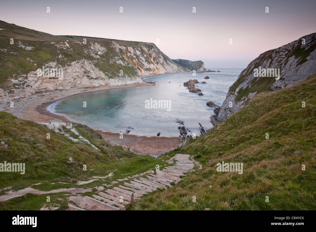 Man of War Bay, Jurassic Coast, Dorset Stock Photo - Alamy