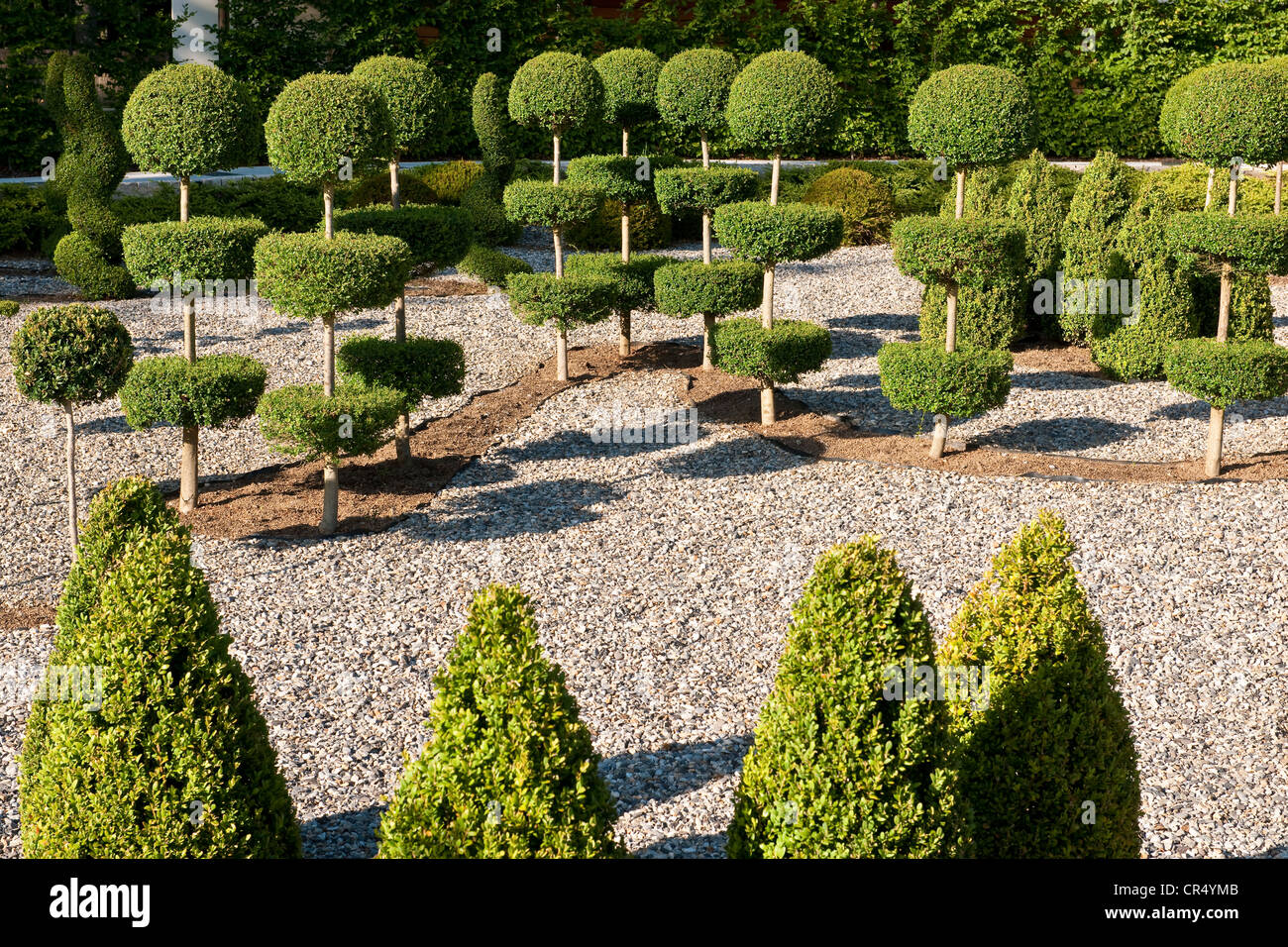 France, Correze, Auriac, Sothys gardens Stock Photo - Alamy